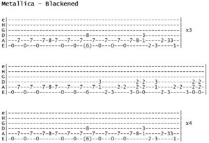Top 10 Metallica Riffs (mit Tabs) | Gitarrat